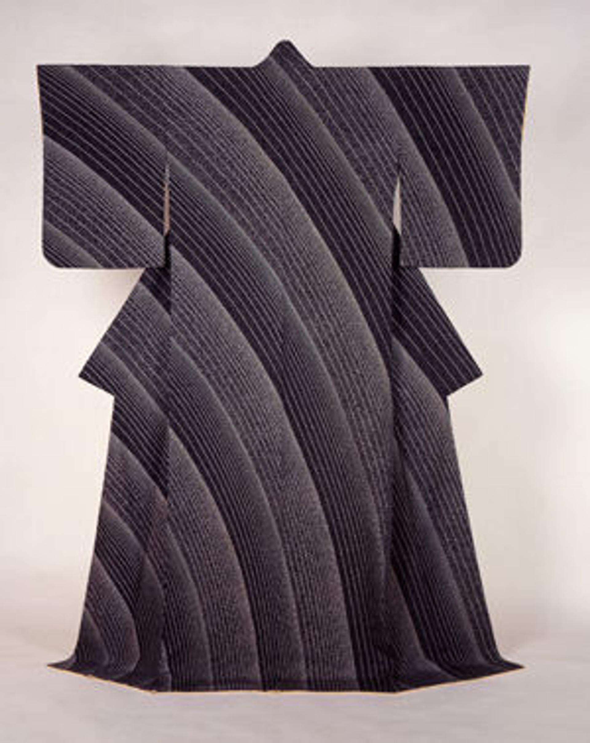 Waves, Waterfalls, and Whirling Water on Japanese Kimono - The ...