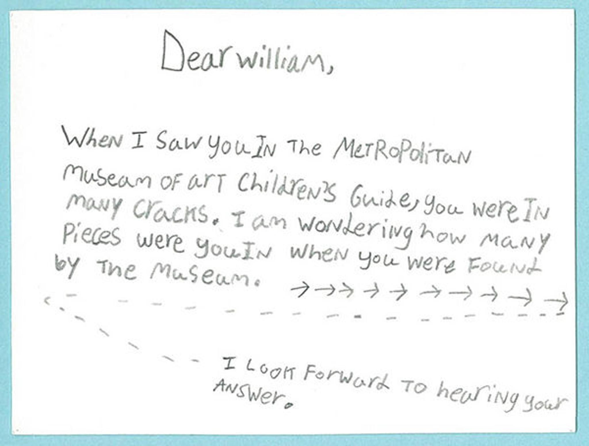 A #MetKids Question for William the Hippo - The Metropolitan Museum of Art