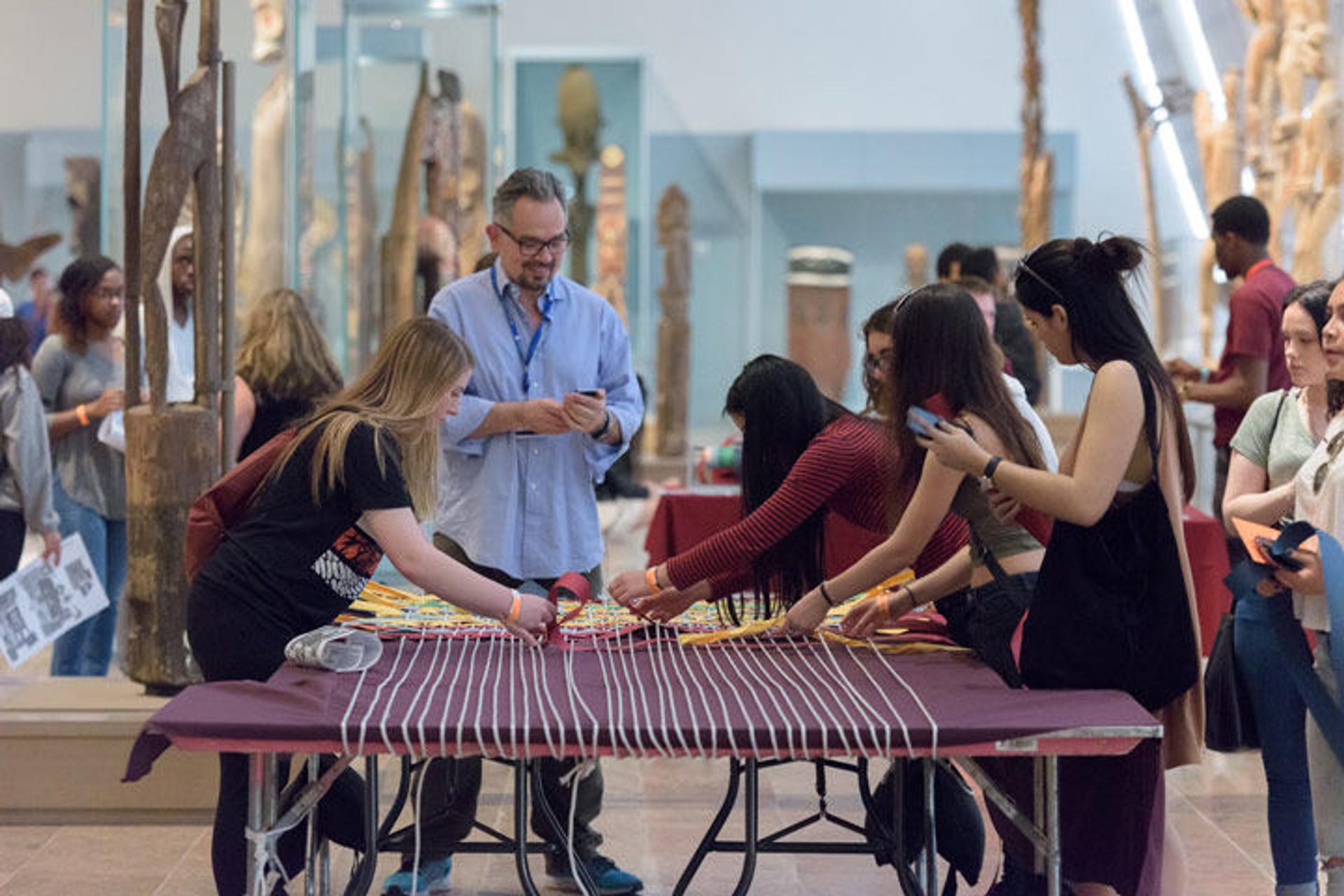 Colorful Wishes: Collaborative Weaving at Teens Take The Met - The ...