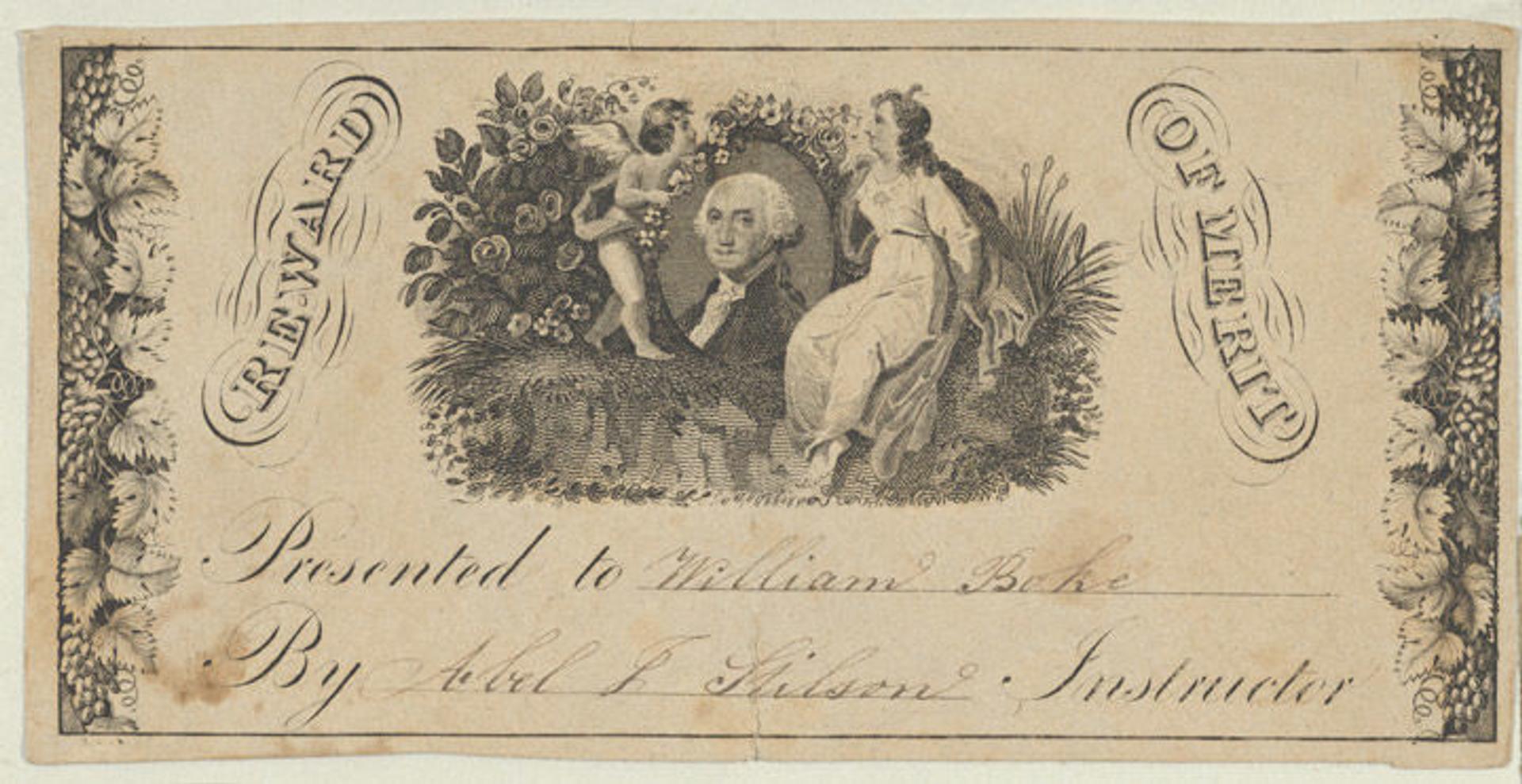 Paper “Likes”: Reward of Merit Cards from the Jefferson R. Burdick ...