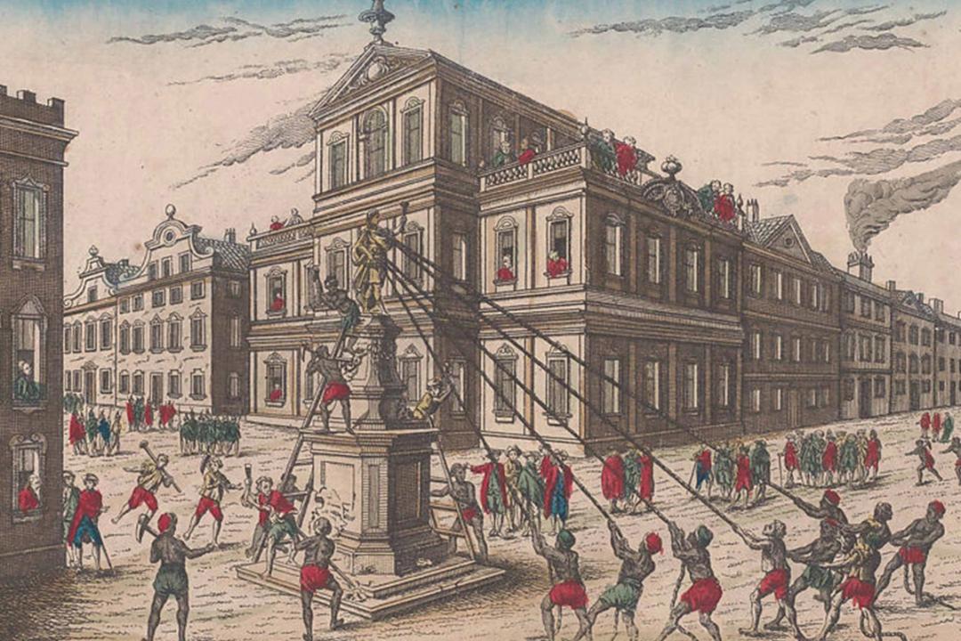 Engraved, printed and sold by Paul Revere Jr. - The Boston Massacre, or ...