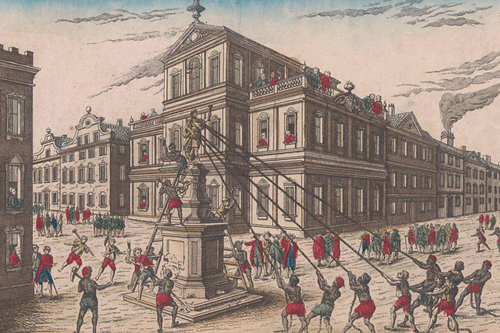 Engraved, printed and sold by Paul Revere Jr. - The Boston Massacre, or ...