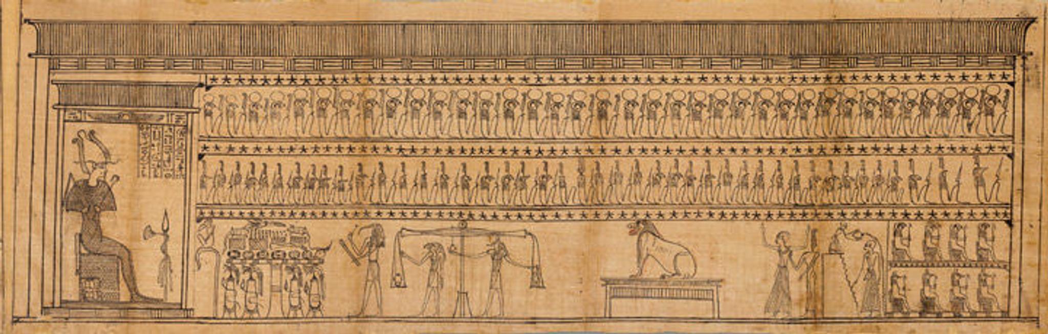 Scrolling through Imhotep's Book of the Dead - The Metropolitan Museum ...