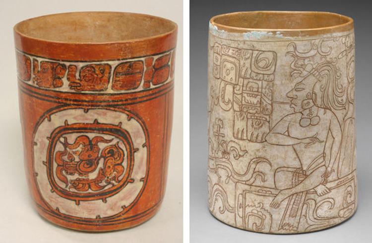 Cylindrical Vessel - Maya - The Metropolitan Museum of Art
