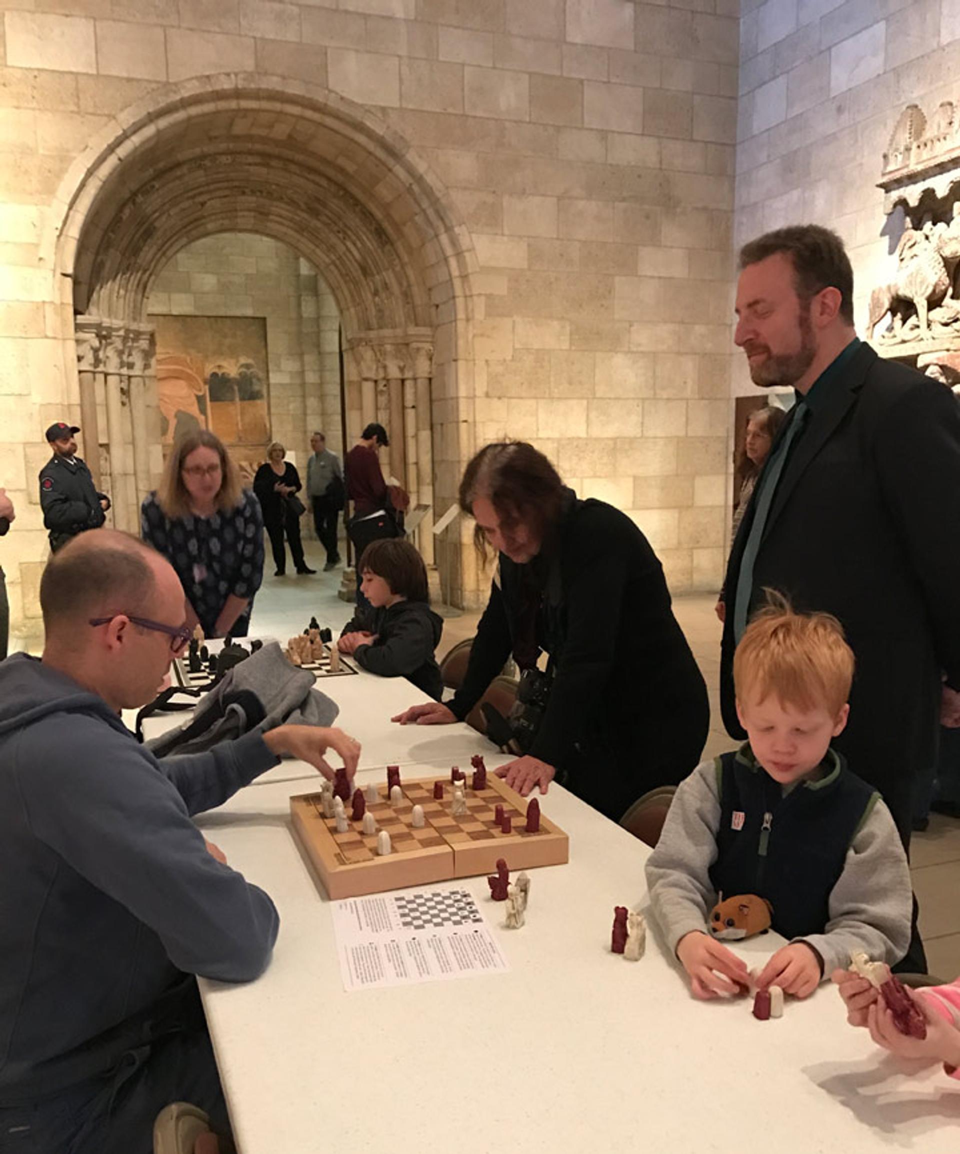 Flexing the Chess Muscles: Playing with the Masters at The Met ...