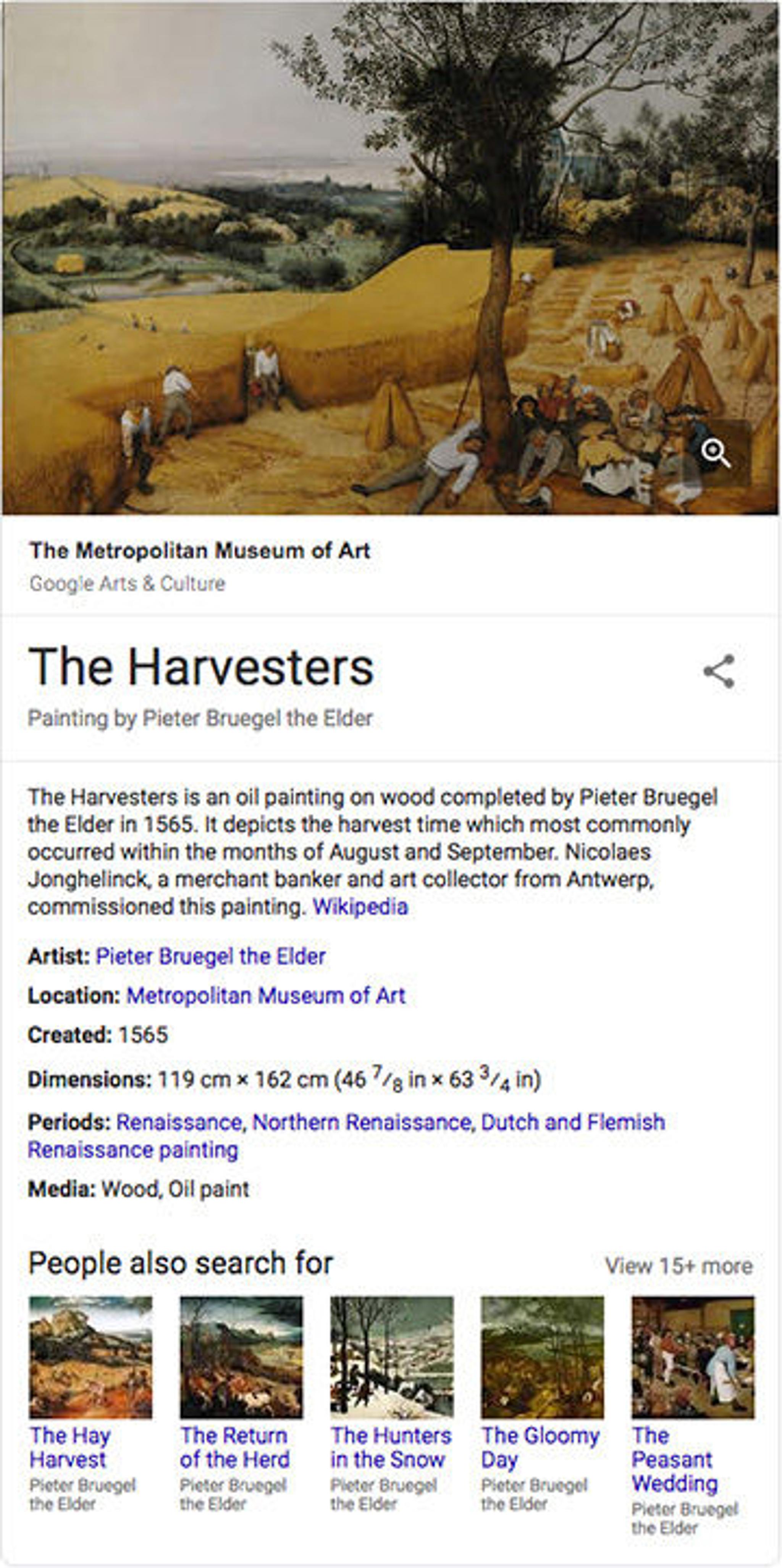 Scaling the Mission: The Met Collection API - The Metropolitan Museum ...