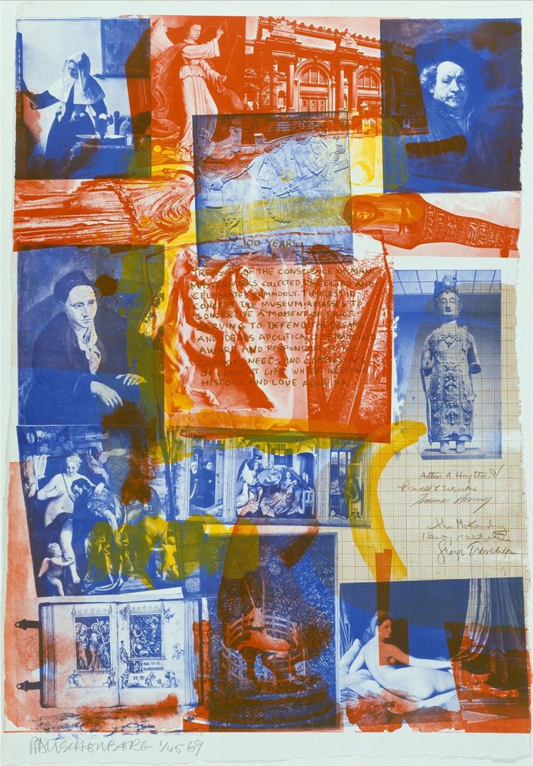 Robert Rauschenberg and The Met's Centennial - The Metropolitan Museum ...