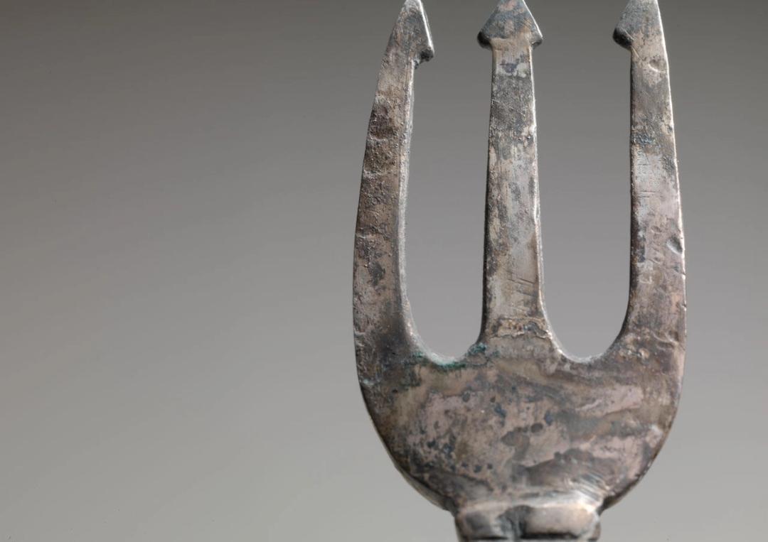 Silver spoon and fork - Roman - Imperial - The Metropolitan Museum of Art