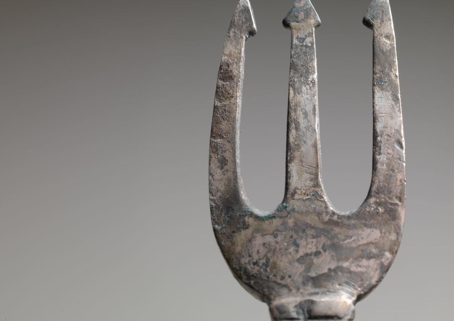 Silver spoon and fork - Roman - Imperial - The Metropolitan Museum of Art