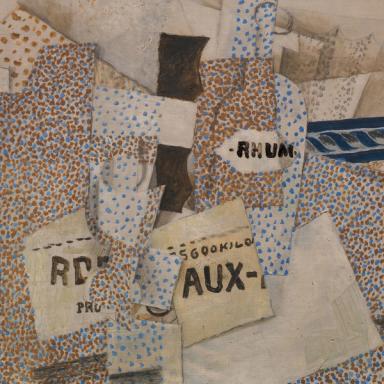 Georges Braque's Bottle of Rum, 1914 - The Metropolitan Museum of Art