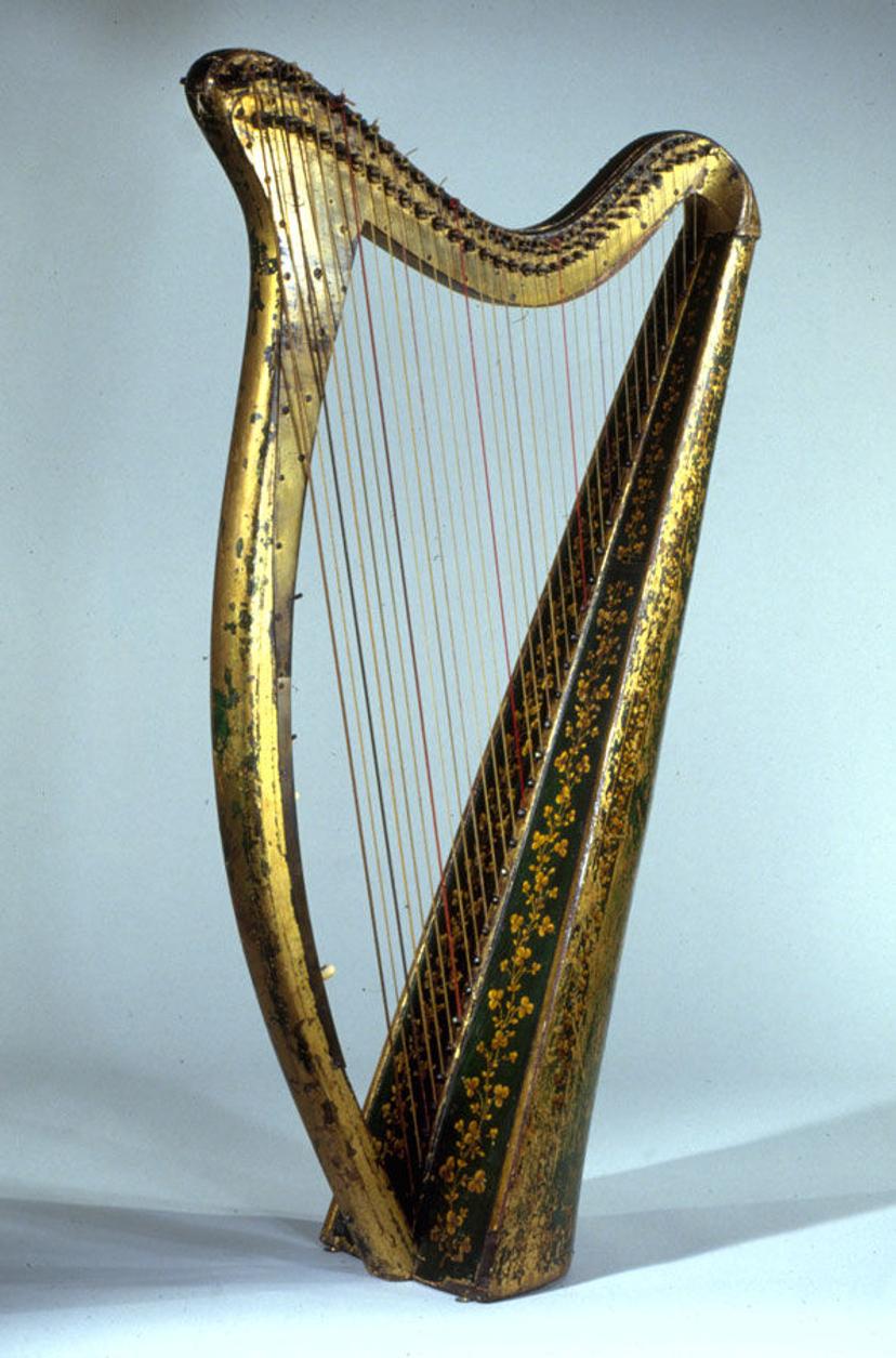 A Portable Irish Harp - The Metropolitan Museum of Art