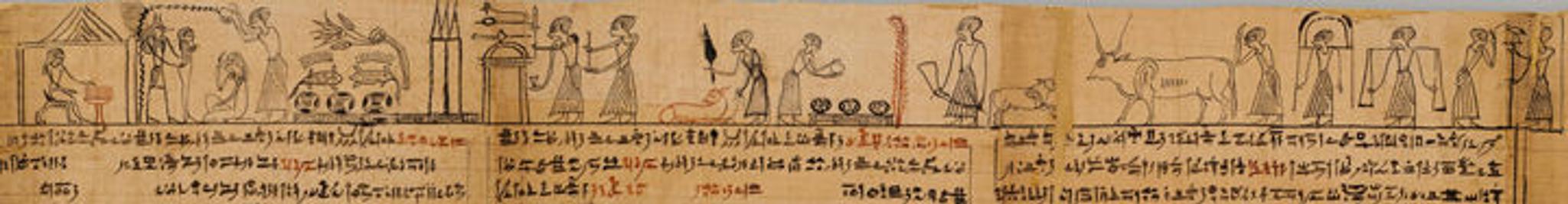 Scrolling through Imhotep's Book of the Dead - The Metropolitan Museum ...