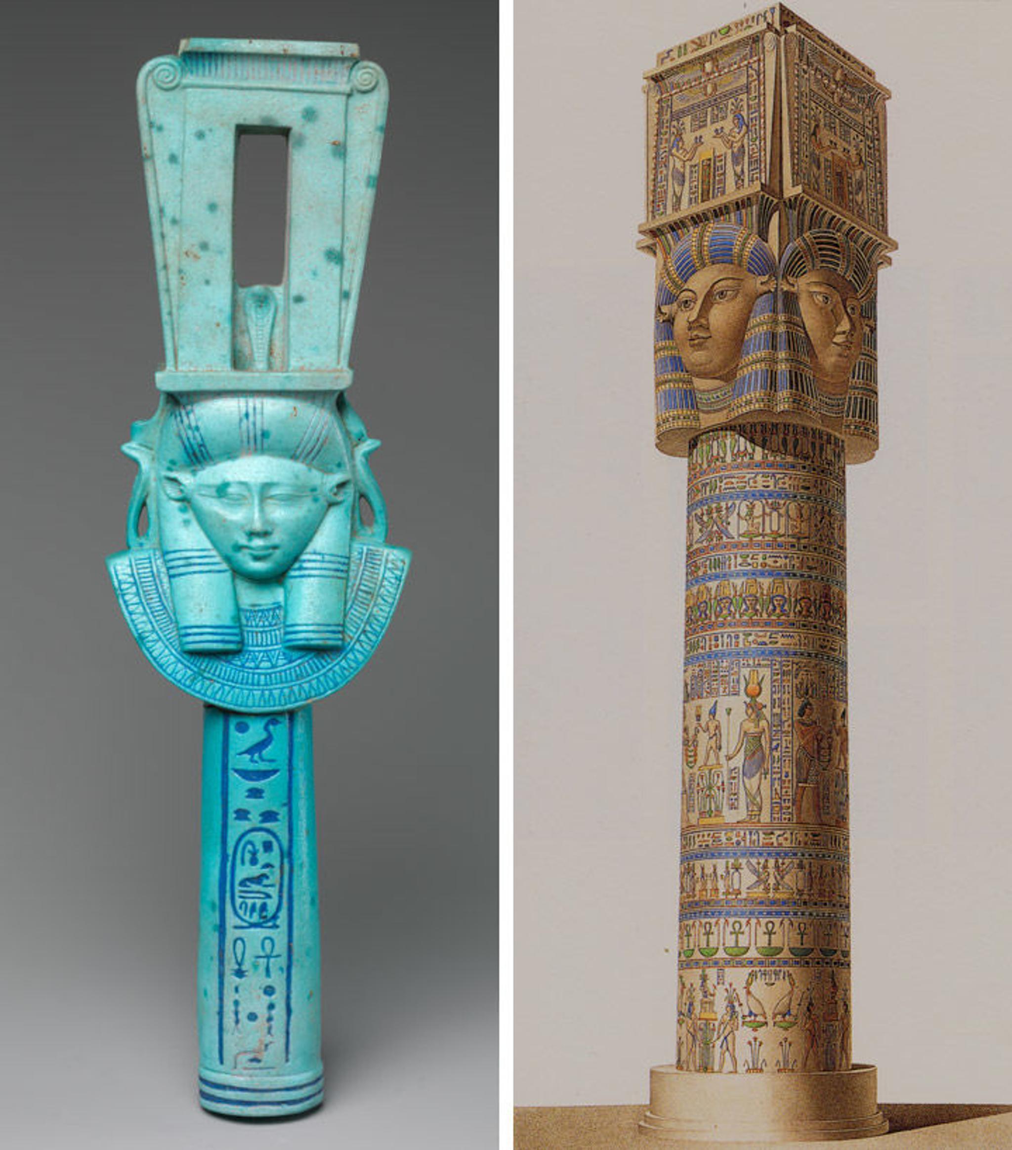 Petrified Sound and Digital Color: A Hathor Column in the New Ptolemaic ...