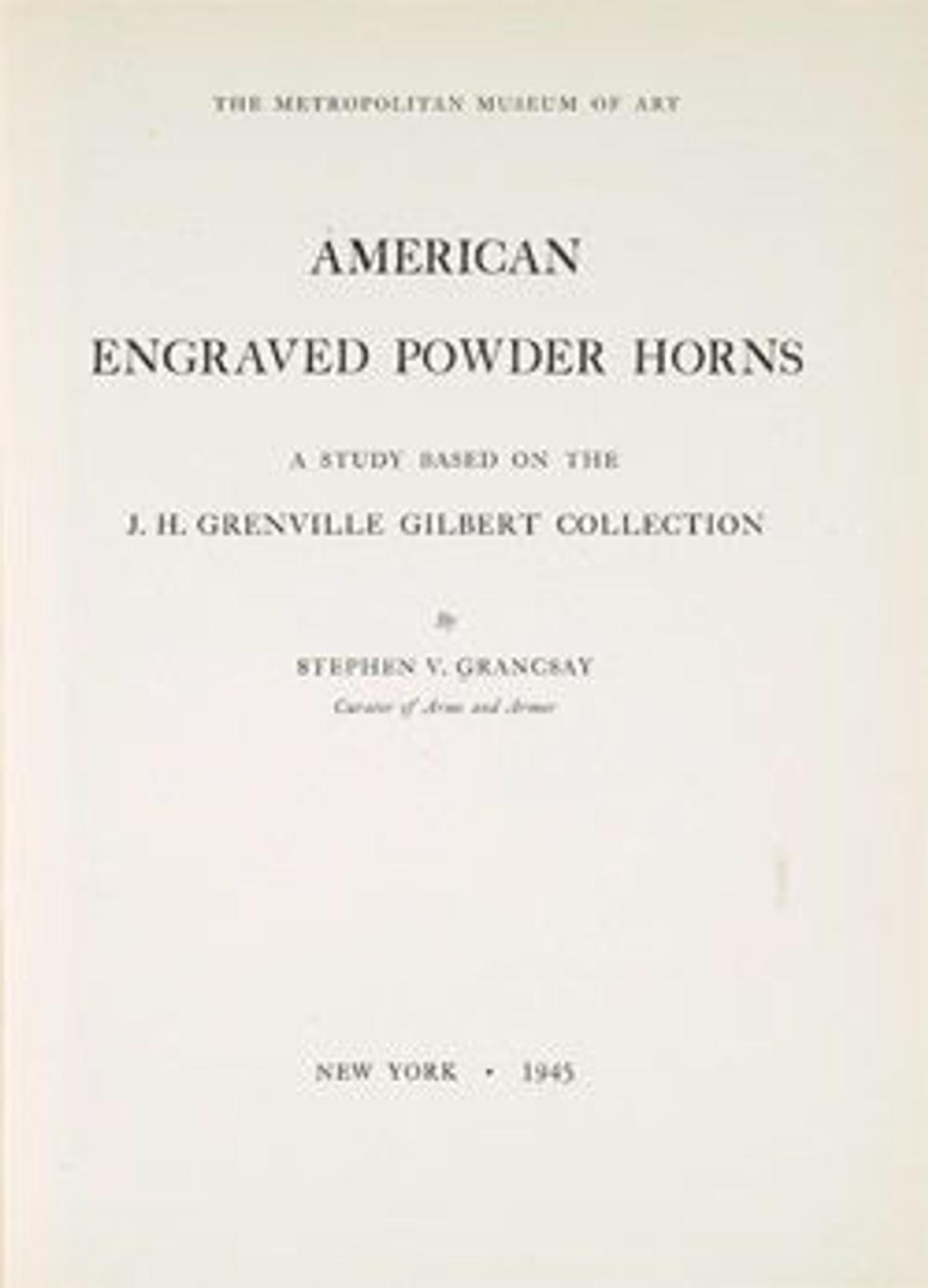 Powder Horn - American - The Metropolitan Museum of Art