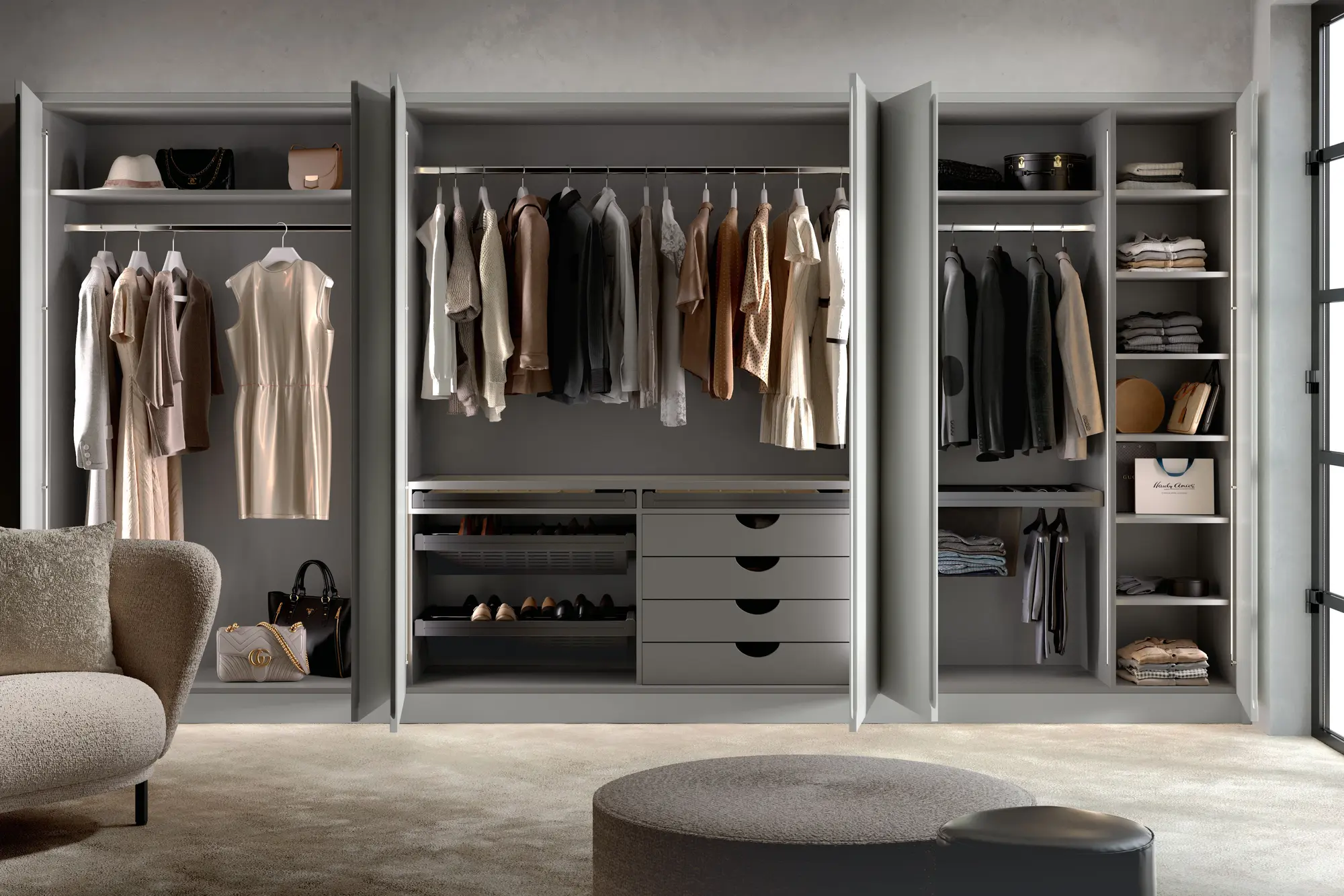 CG Room sets and Visualisers for the Integral team.