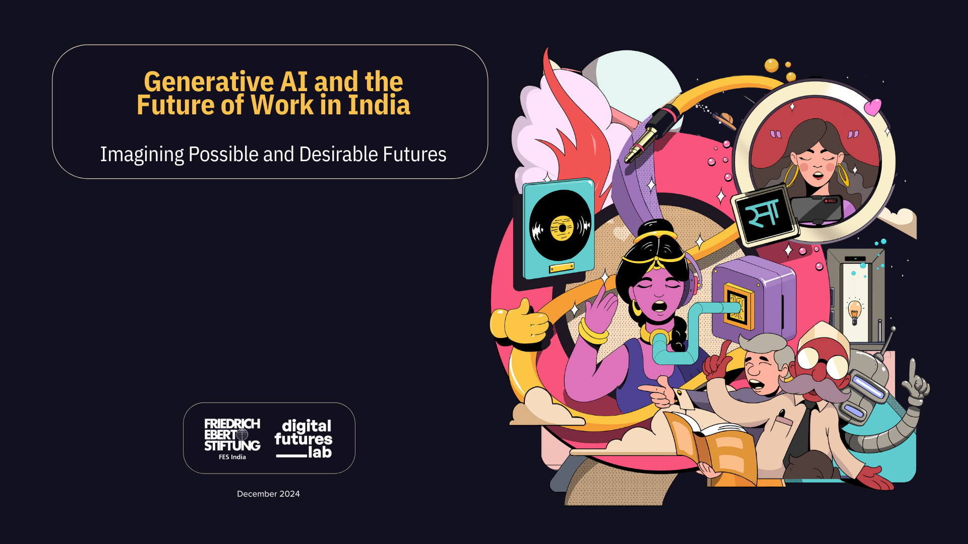 Generative AI and the Future of Work in India: Imagining Possible and Desirable Futures