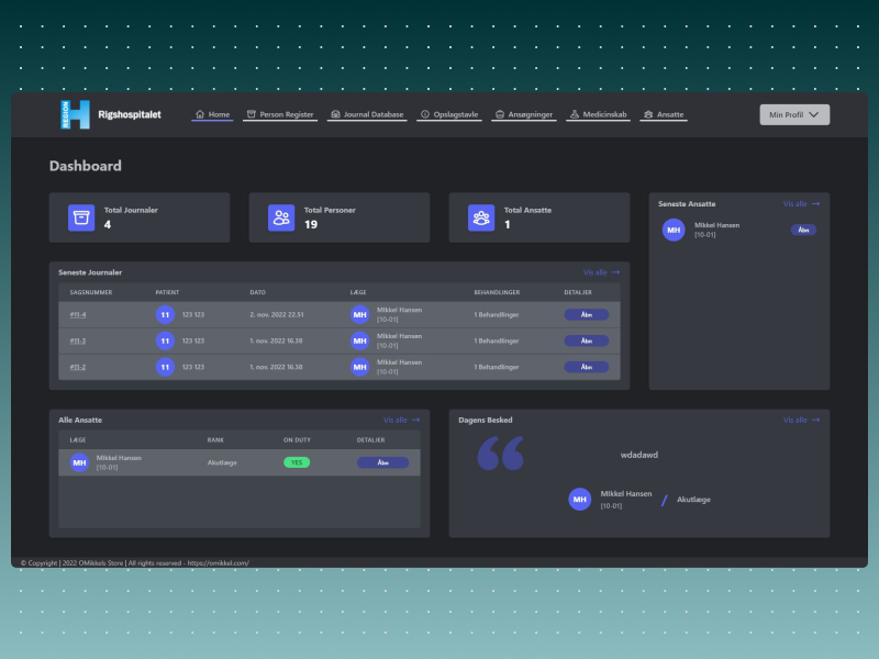 EMS Tablet - QBCore, ESX, vRP - OMikkels Store