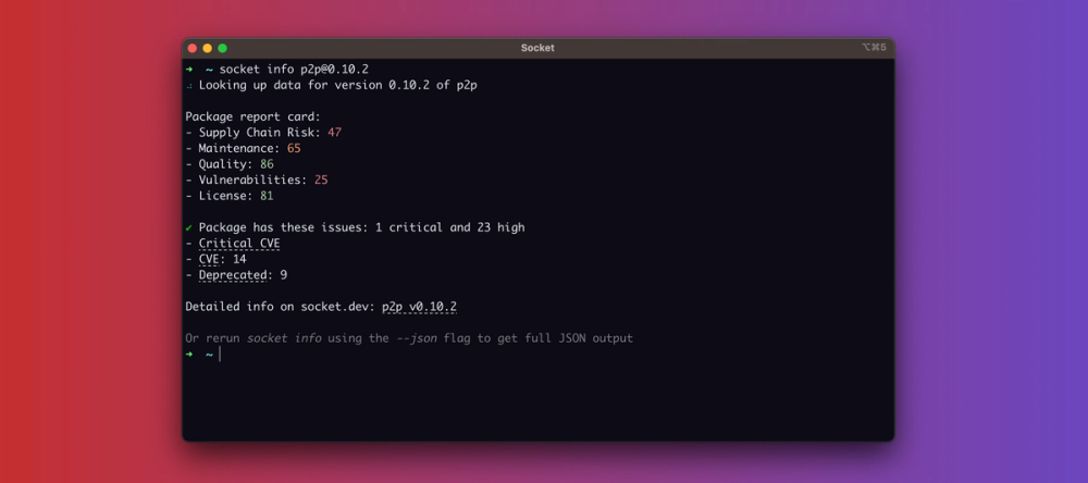 Socket CLI v0.9.0 Now Available - Socket