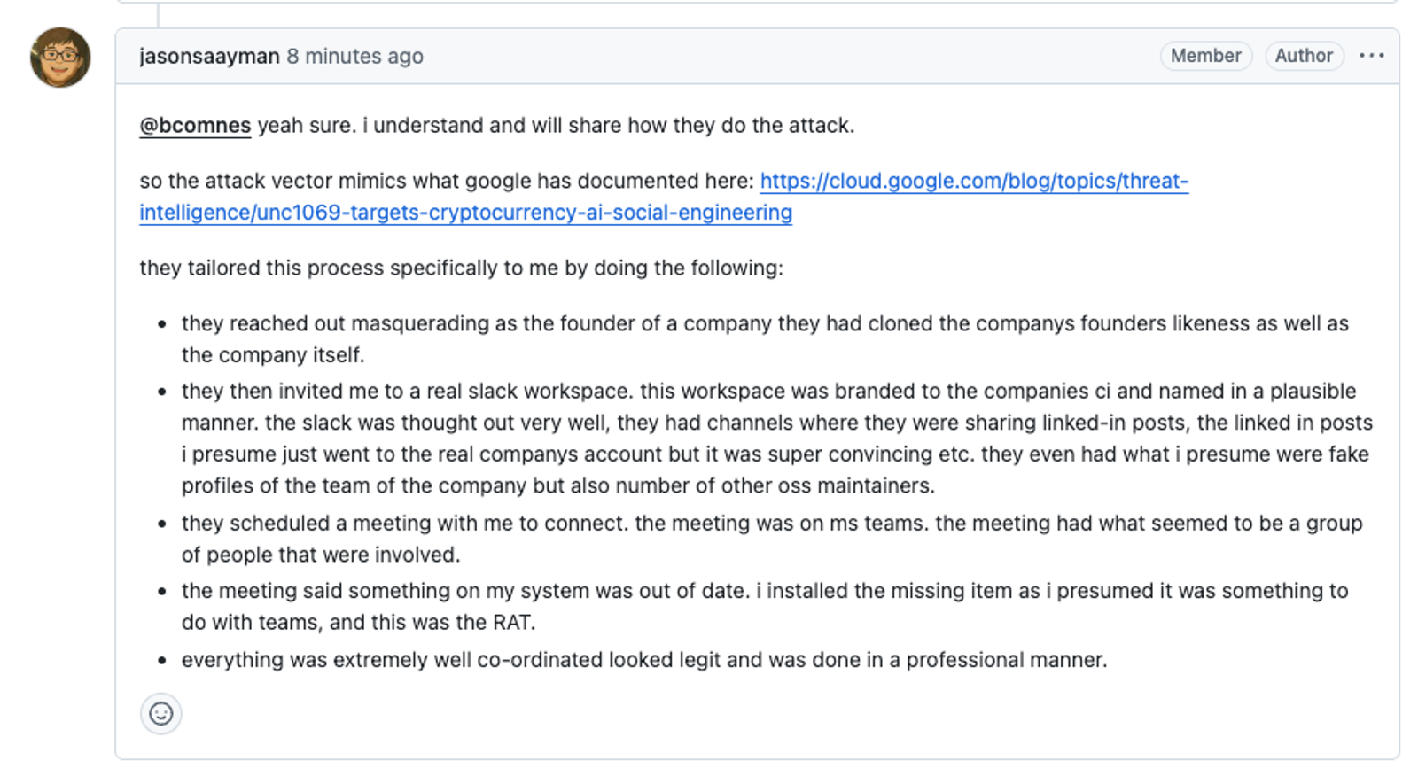 Axios npm compromise traced to targeted social engineering attack