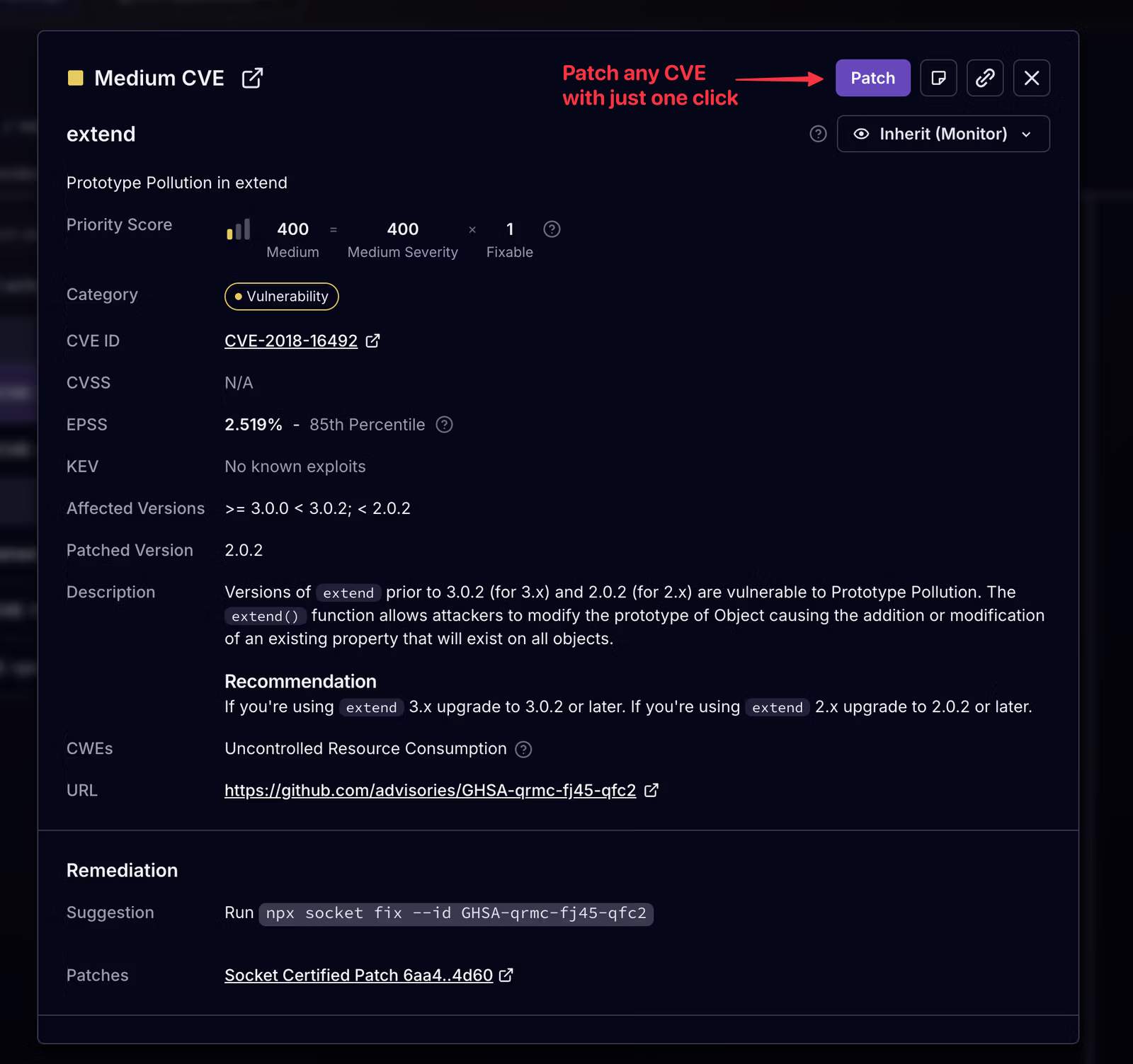 Announcing Socket Certified Patches: One-Click Fixes for Vul...