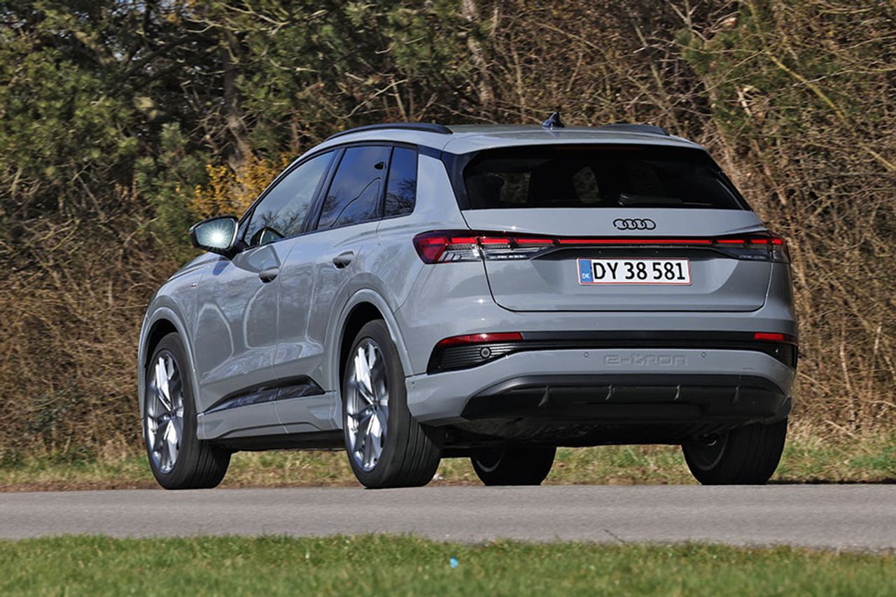 Audi Q4 e-tron er blevet stærk og dyr. Læs testen nu | FDM