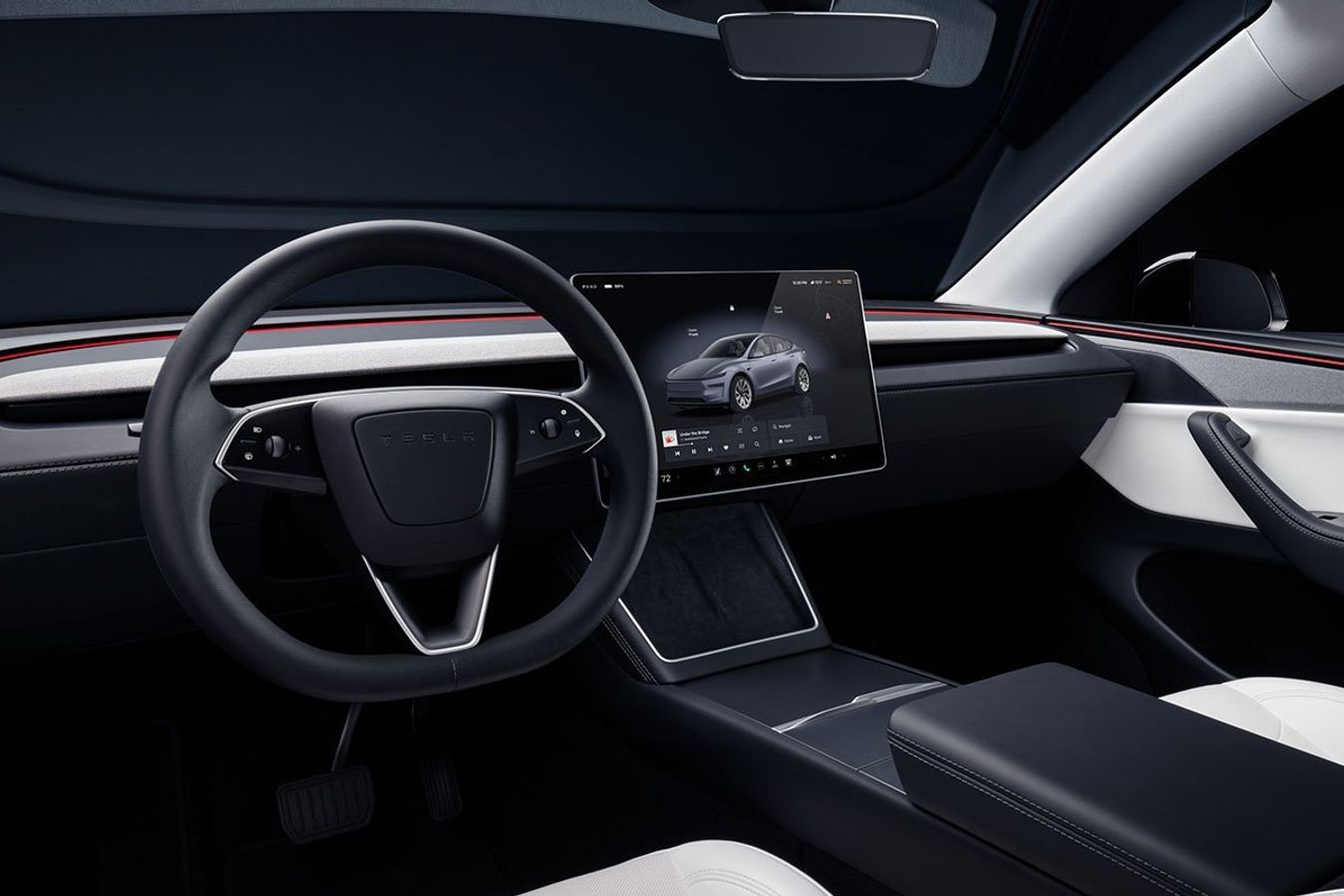 Se dansk pris for 2025 udgaven af Tesla Model Y | FDM