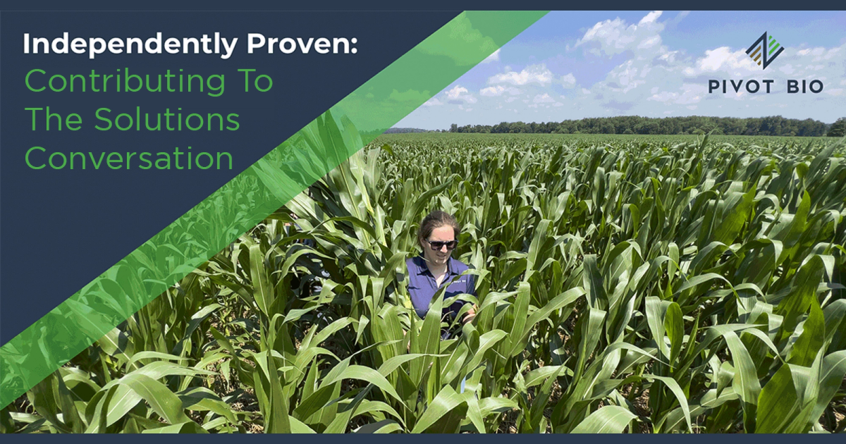 Contributing To The Solutions Conversation Through Partnerships | Pivot Bio