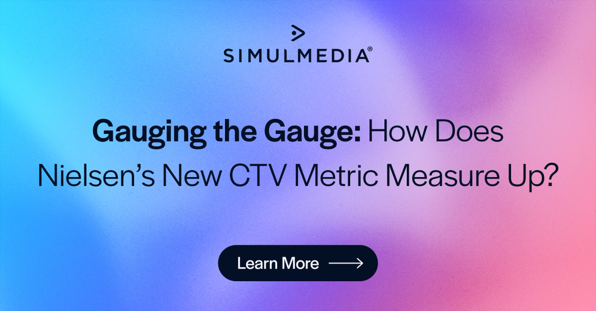 Nielsen's CTV Metric: Measuring The Gauge