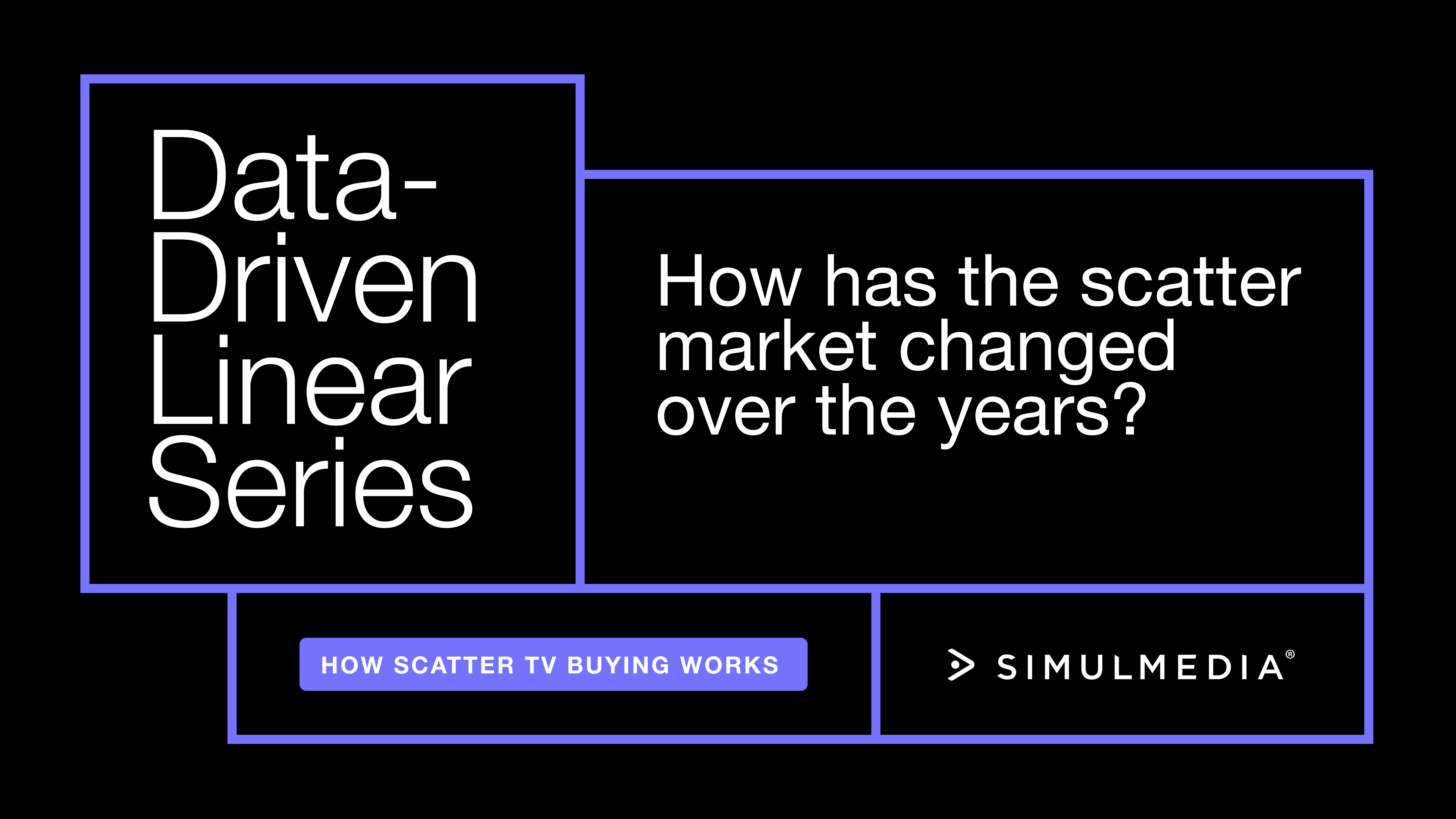 How has the scatter market changed over the years? | Simulmedia