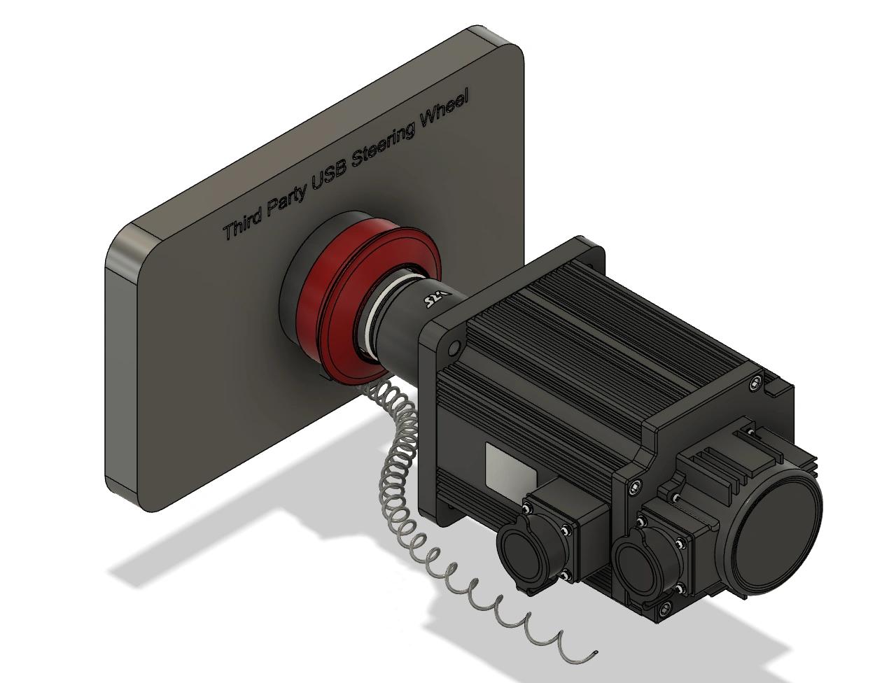 (u)DFP20 with third party steering wheel