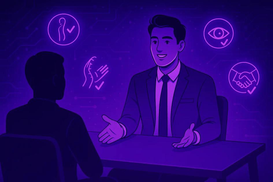 8 Tips for Powerful Body Language for Interviews in 2026 | AiApply Blog
