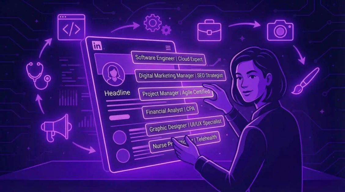 50+ LinkedIn Headline Examples for Every Career (2026) | AiApply Blog