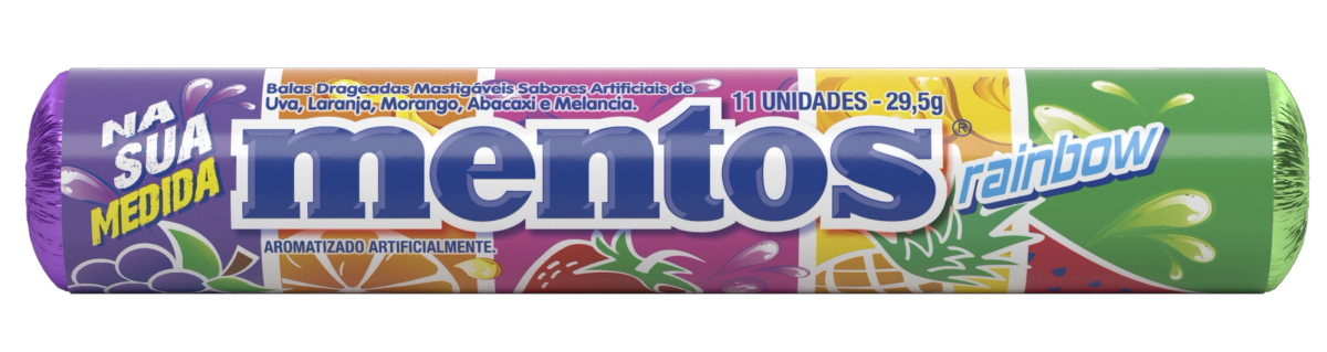 MENTOS NA SUA MEDIDA RAINBOW | Mentos Brazil