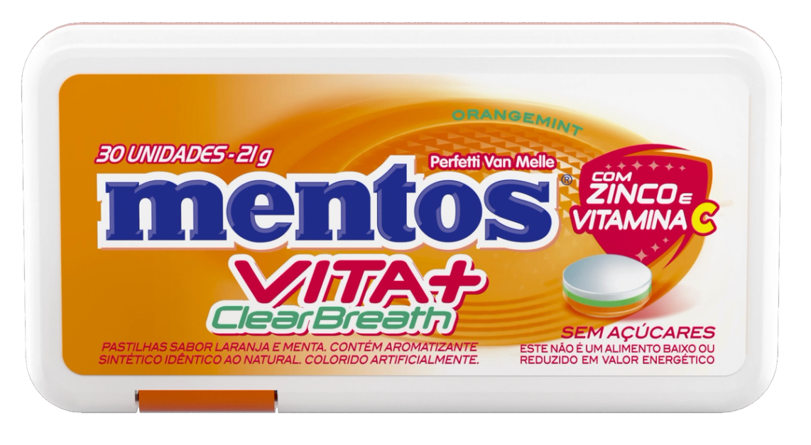 Clear Breath Vita + Dispenser | Mentos Brazil