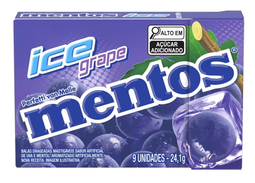 Slimbox Ice Grape | Mentos Brazil