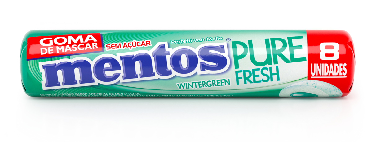 Mentos Pure Fresh Wintergreen Stick | Mentos Brazil
