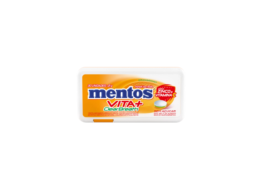 Clear Breath Vita + Dispenser | Mentos Brazil