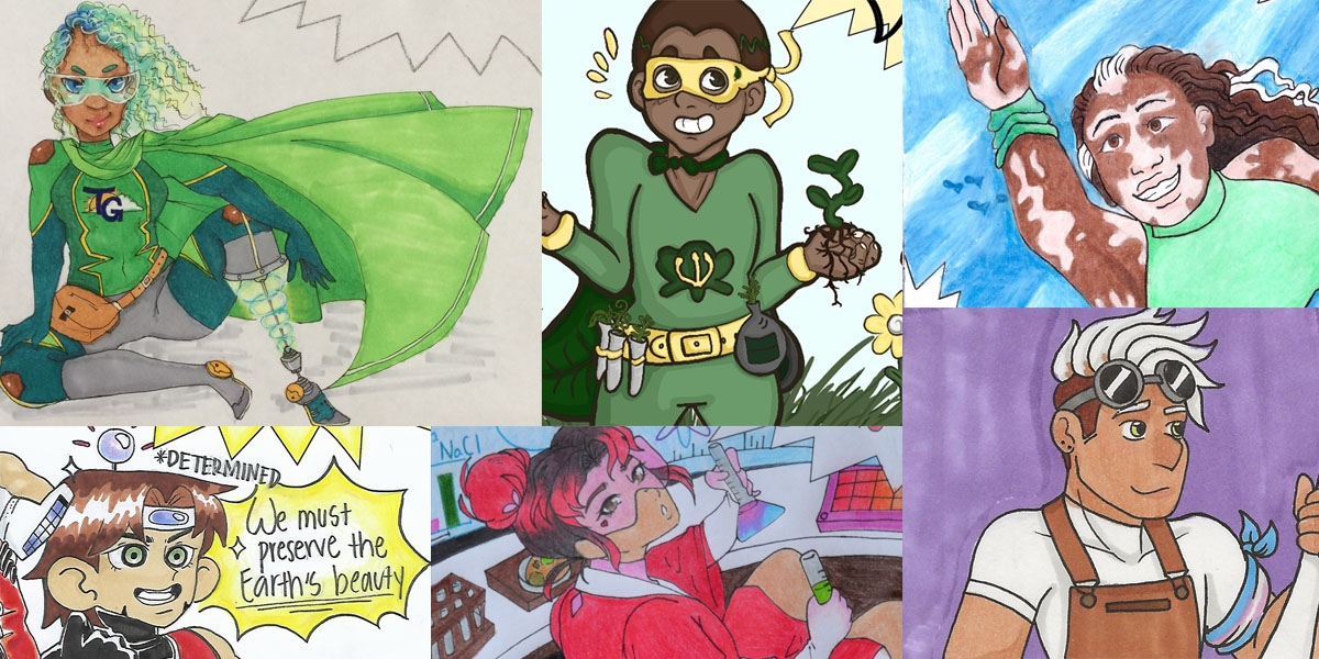 Young People Are Designing Original STEM Superheroes