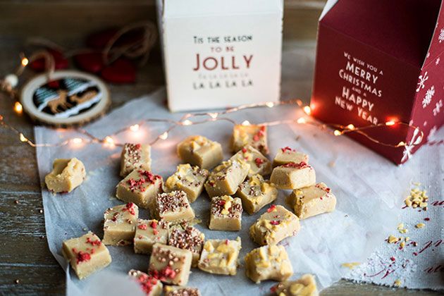 Creamy sea-salted fudge: the perfect gift