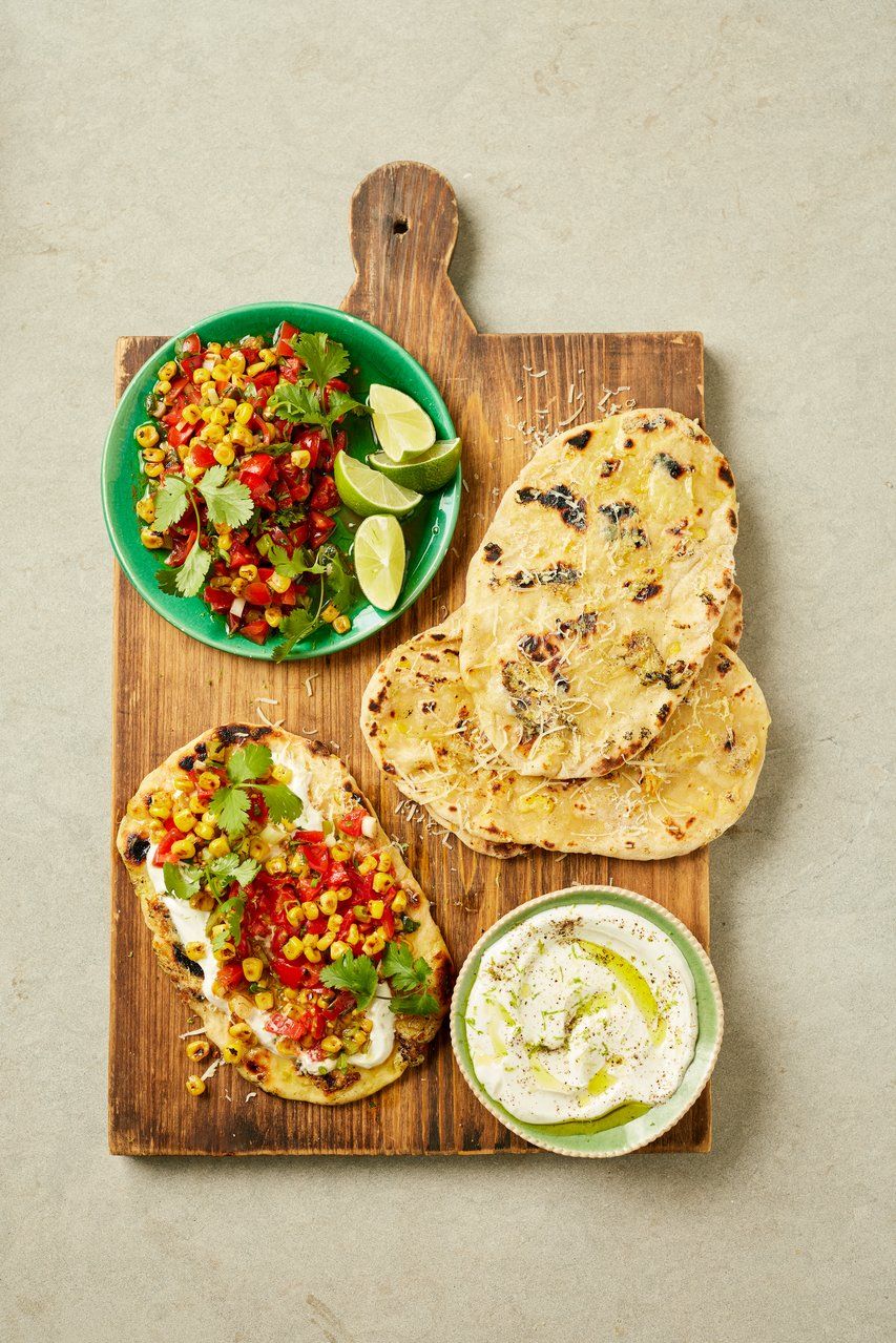 Cheesy corn flatbreads | Jamie Oliver recipes