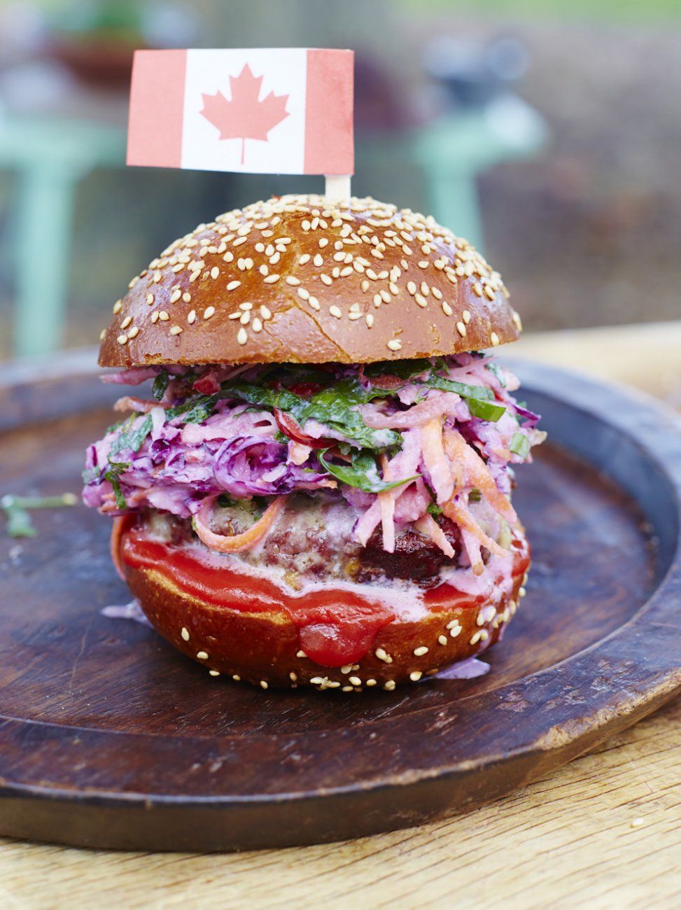 Canada Day Burger | Beef Recipes | Jamie Oliver