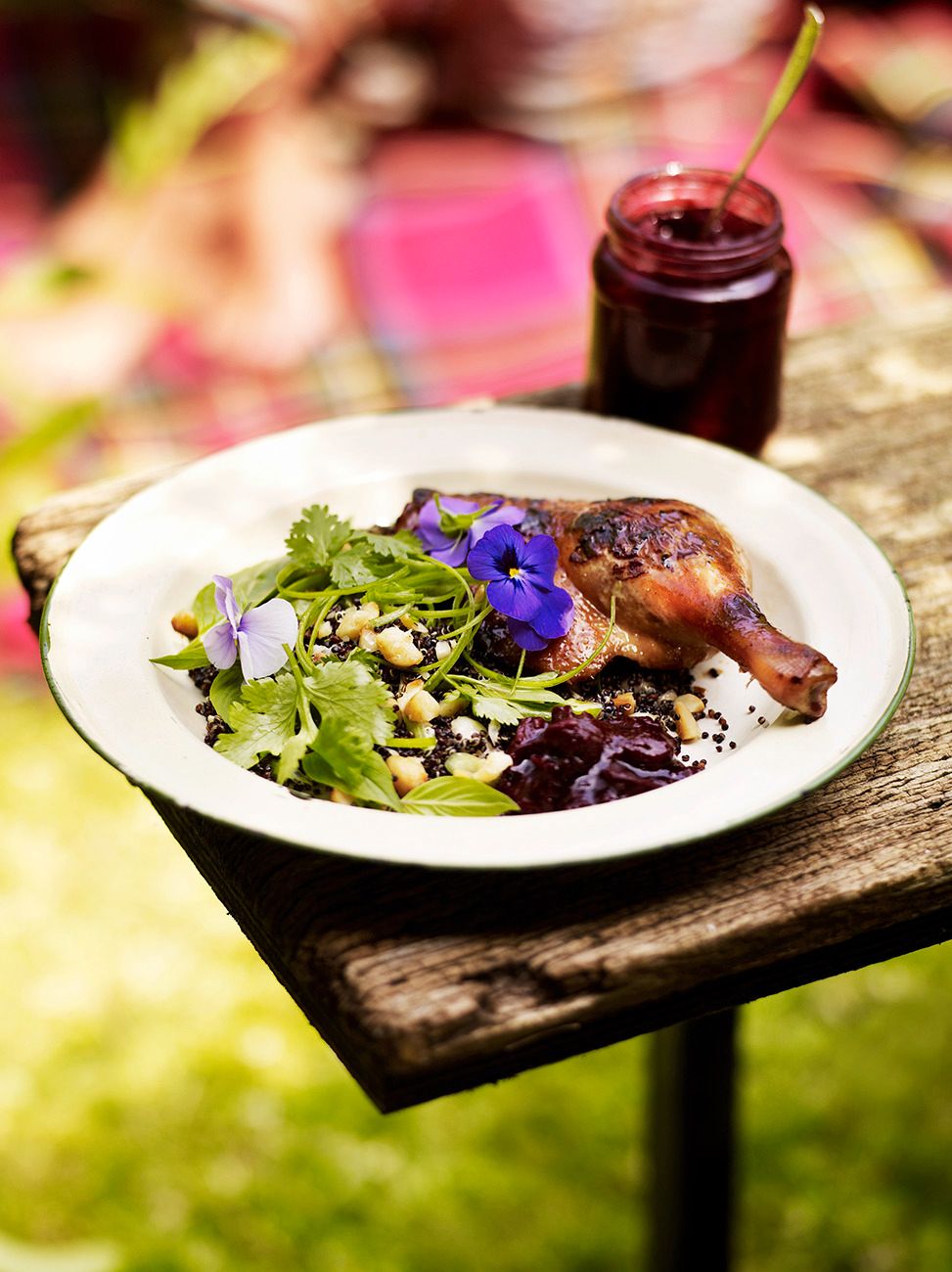 Crispy Duck With Fire-Roasted Plum Sauce | Duck Recipes | Jamie Oliver