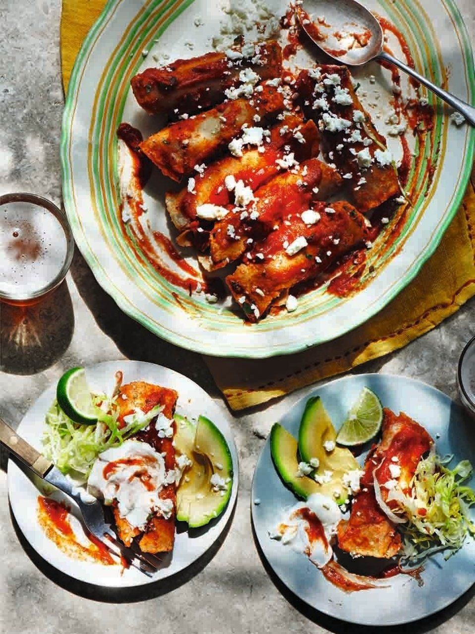 Tomato enchiladas with cheese | Jamie Oliver Cookbook Club recipes