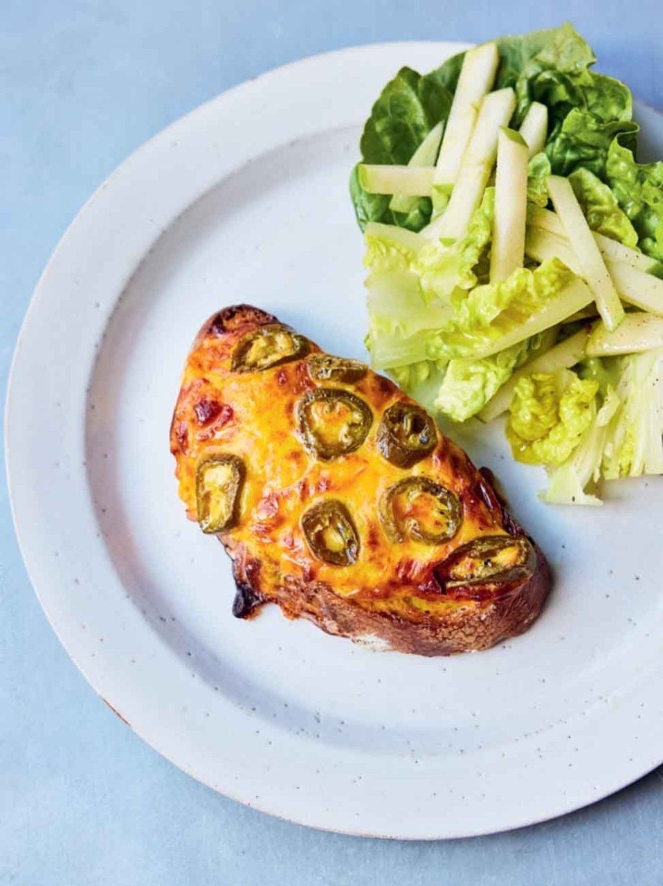 Air-fryer punchy Welsh rarebit | Jamie Oliver recipes
