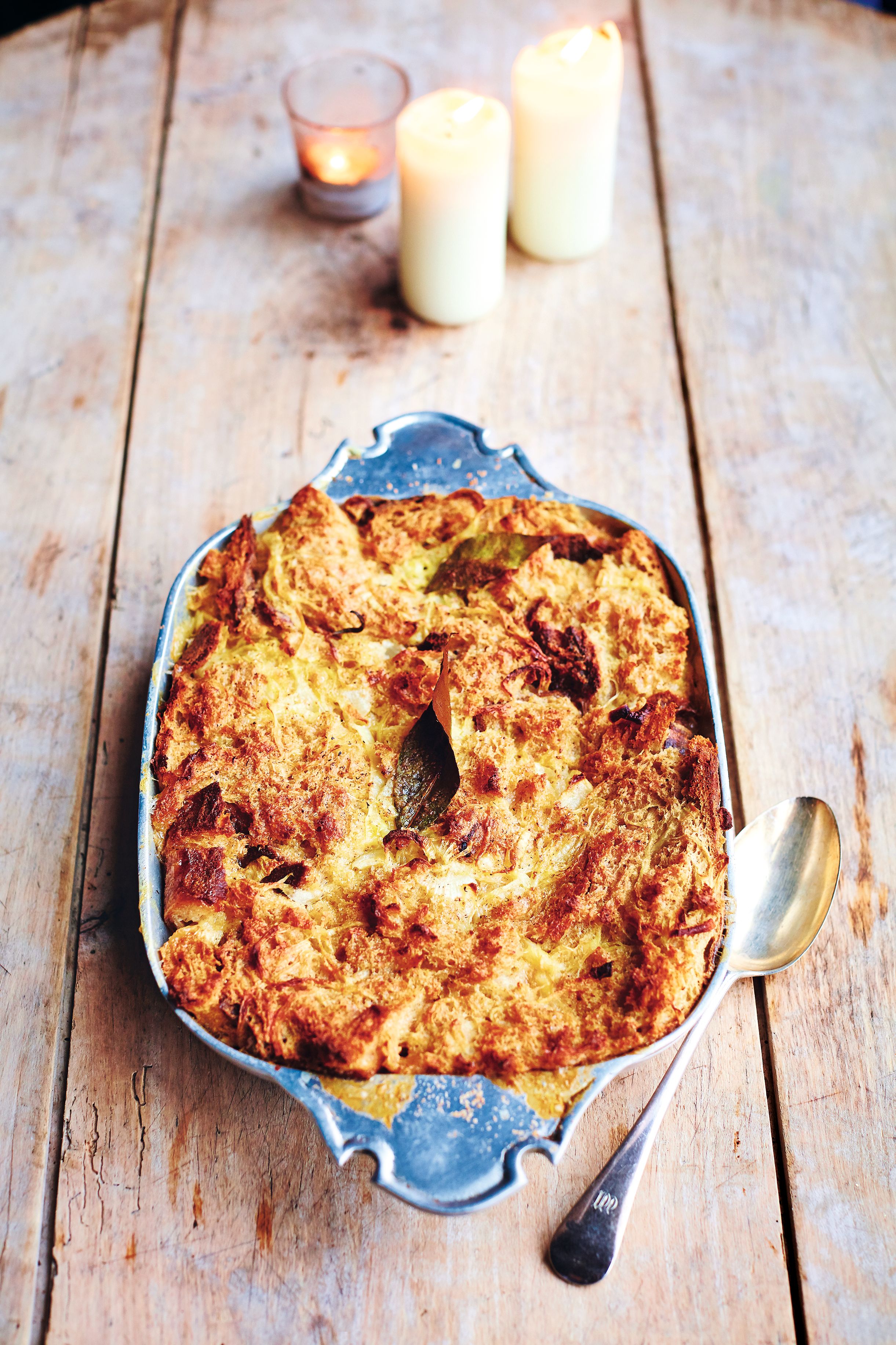 Baked bread sauce