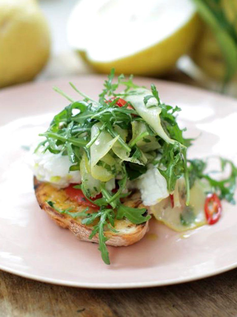 Cedro Lemon Bruschetta | Jamie Oliver Recipes