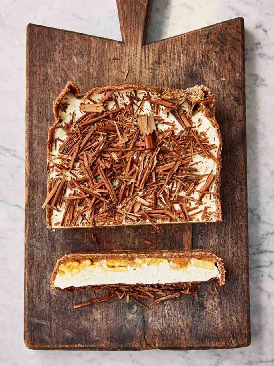 Banoffee fro-yo tart | Jamie Oliver recipes
