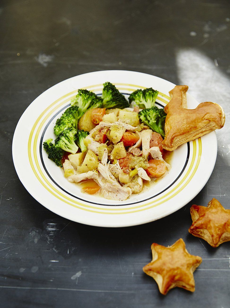 Jools simple chicken veg stew