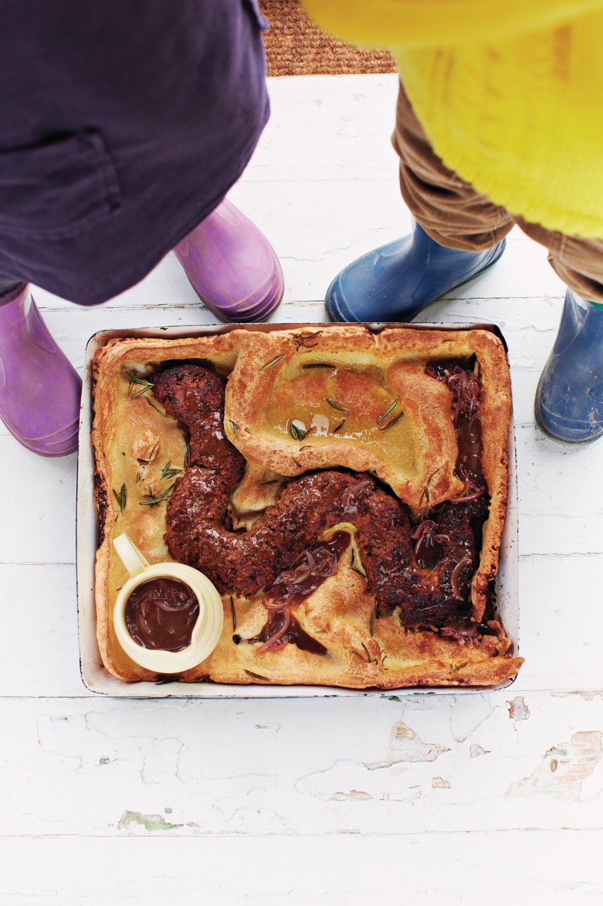 Snake in the Hole | Beef Recipes | Jamie Oliver