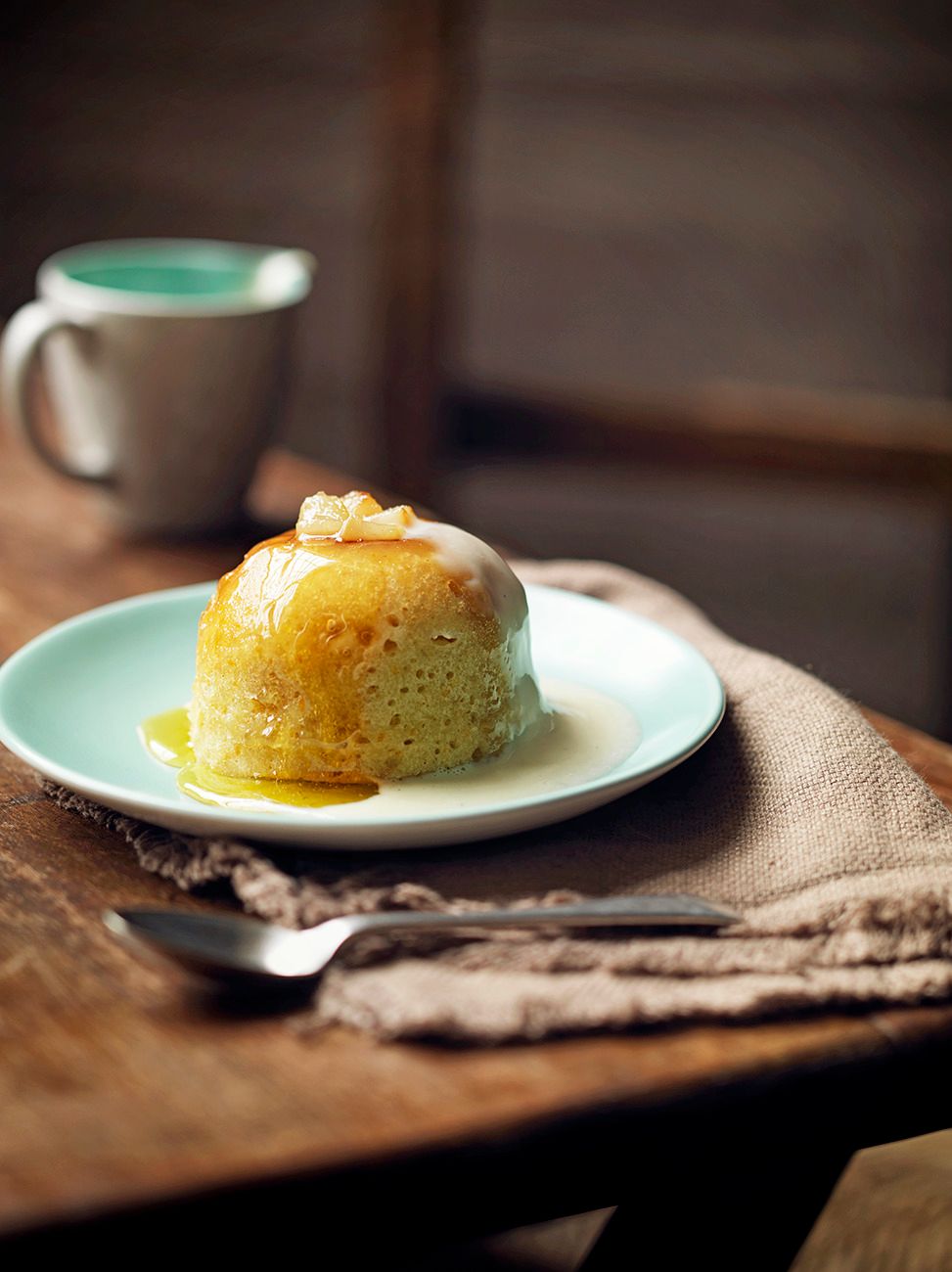 Pear and ginger pudding | Fruit recipes | Jamie magazine recipe